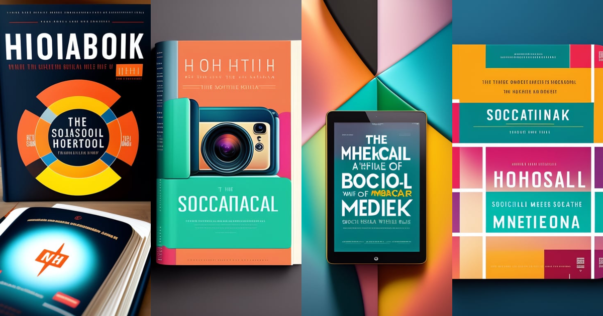 Lexica - Create a book cover for "The Social Media Handbook: A Step-by ...