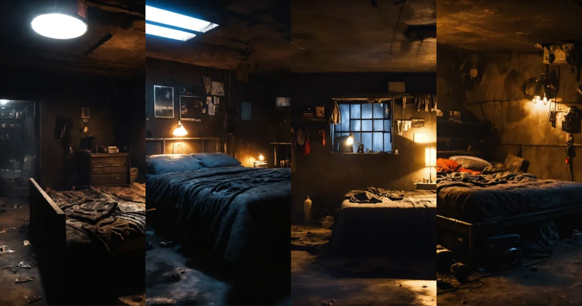 Lexica - An ultrarealistic dark picture of a post-apocalyptic dark ...