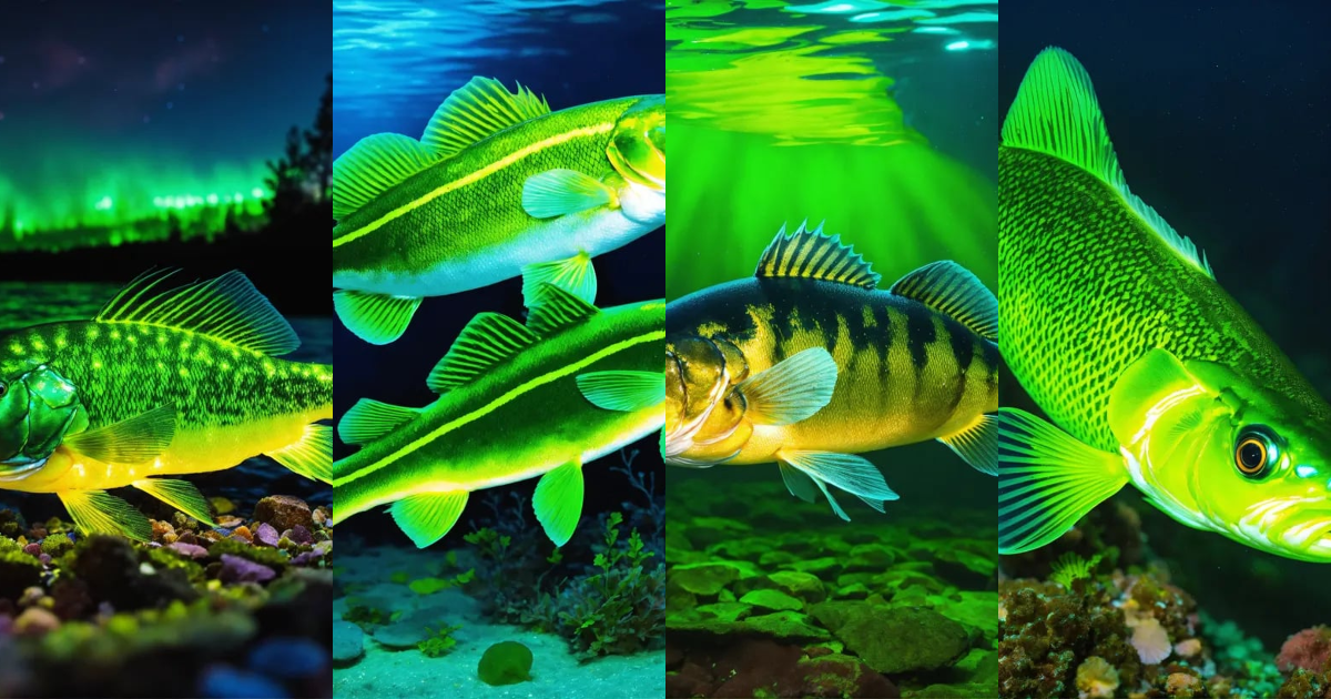 Lexica - Bioluminescent walleye full body fish