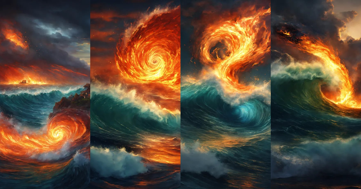 Lexica - Sea waves and fire combining in a whirlwind, and a dark matter ...