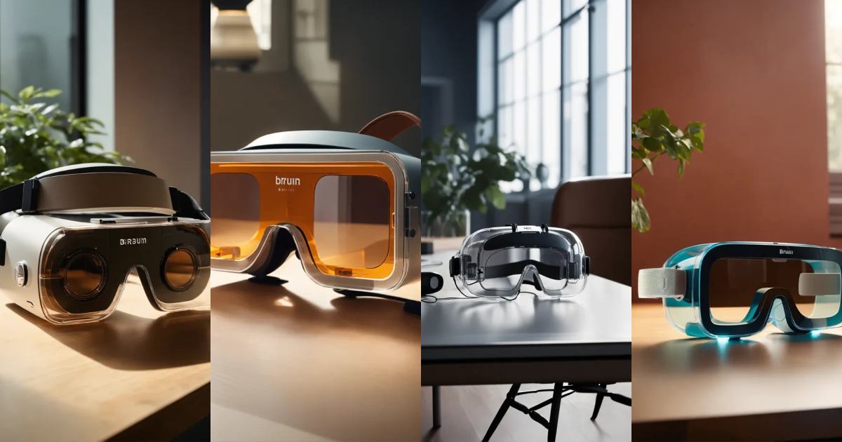 Lexica - A stunning, minimalist, thin, translucent glass VR headset ...