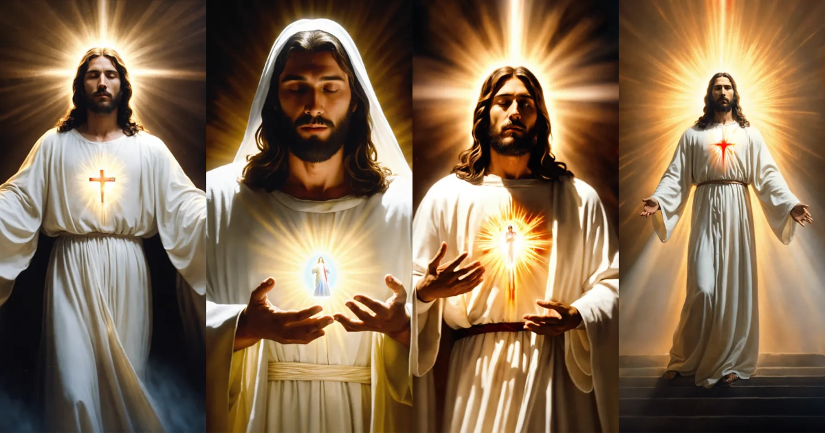 Lexica - Movie still from the ressurection of the christ. Divine Mercy ...