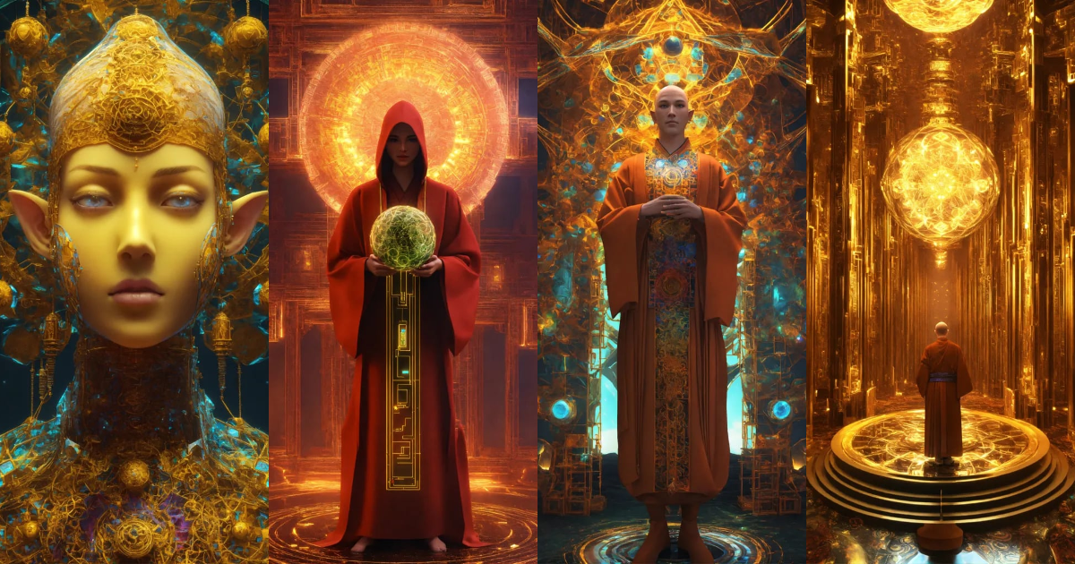 Lexica - 4th dimension complex fractal geometry tesseracts life daoist ...