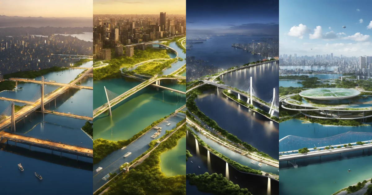 Lexica - Imagine a vision of future Tokyo in 2050 with networks of ...
