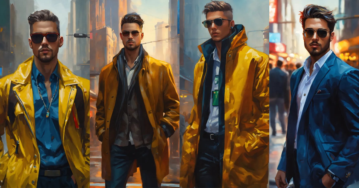 Lexica - Tech-savvy gang leader in expensive clothes hot and proud in a ...