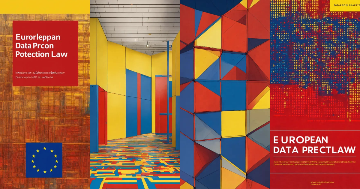 Lexica - Cover for european data protection law textbook without people ...