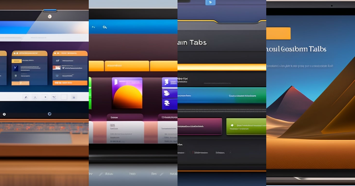 Lexica - A laptop or computer screen displaying the Sidebar Navigation ...