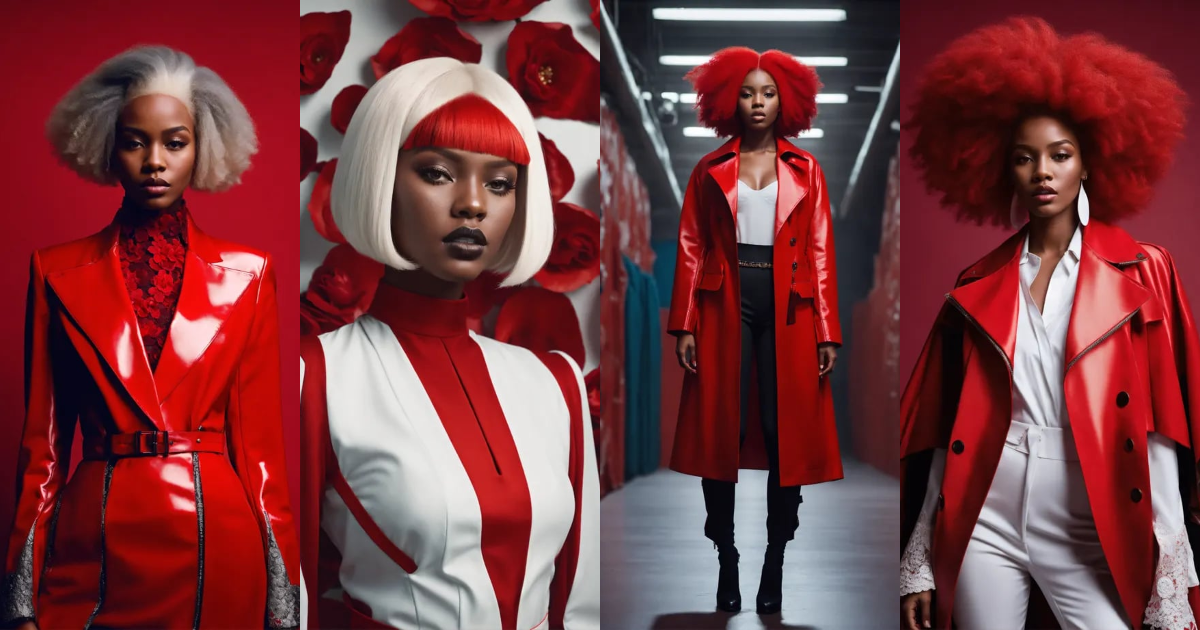 Lexica - Minimalistic edgy and sleek. Hyperrealistic. Black woman ...