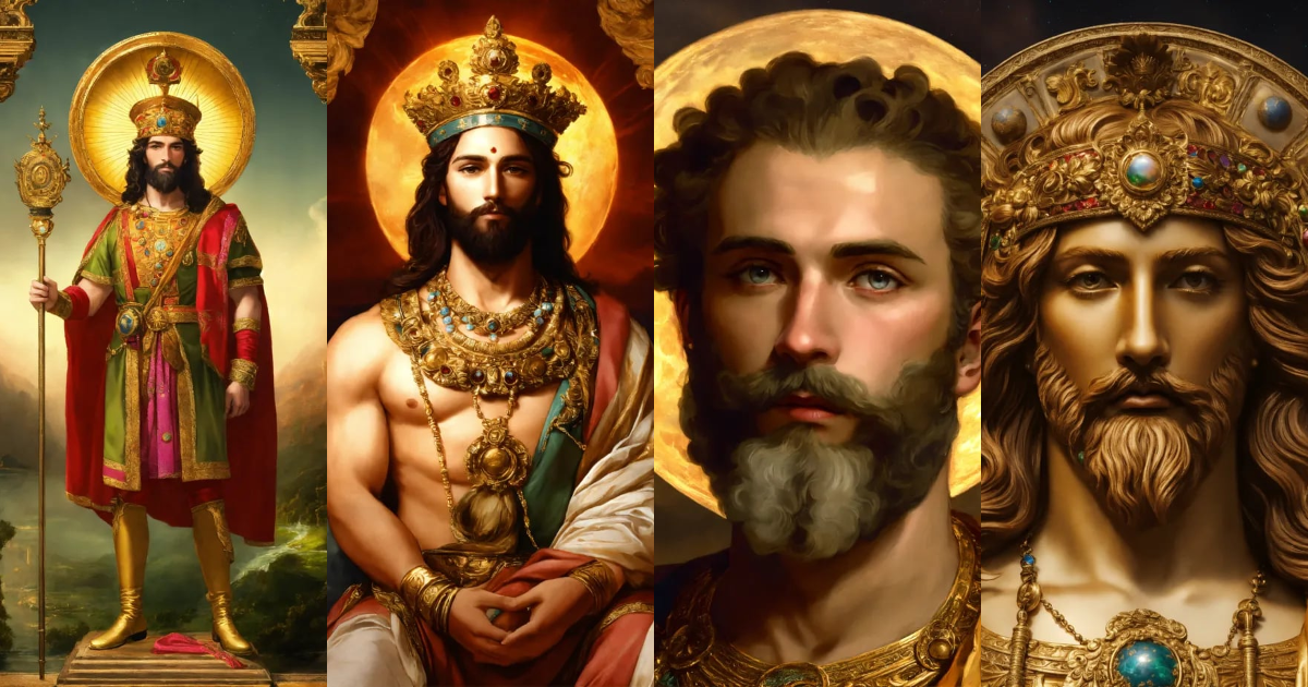 Lexica - Generate an image of lord jupiter