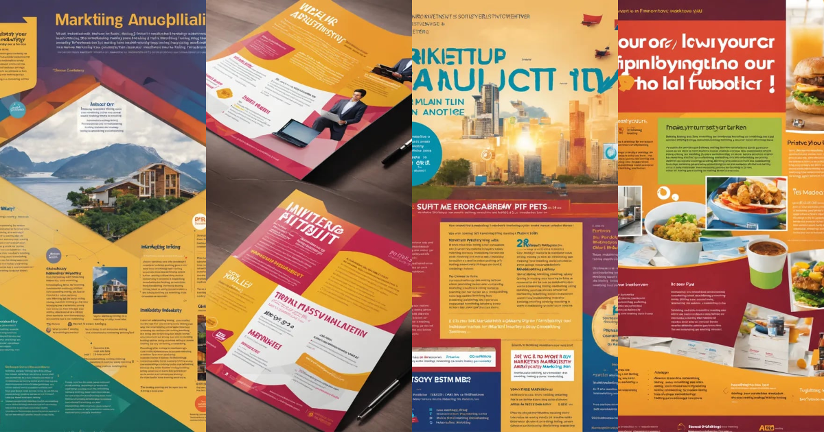 Lexica - Innovative flyer layout for marketing industry