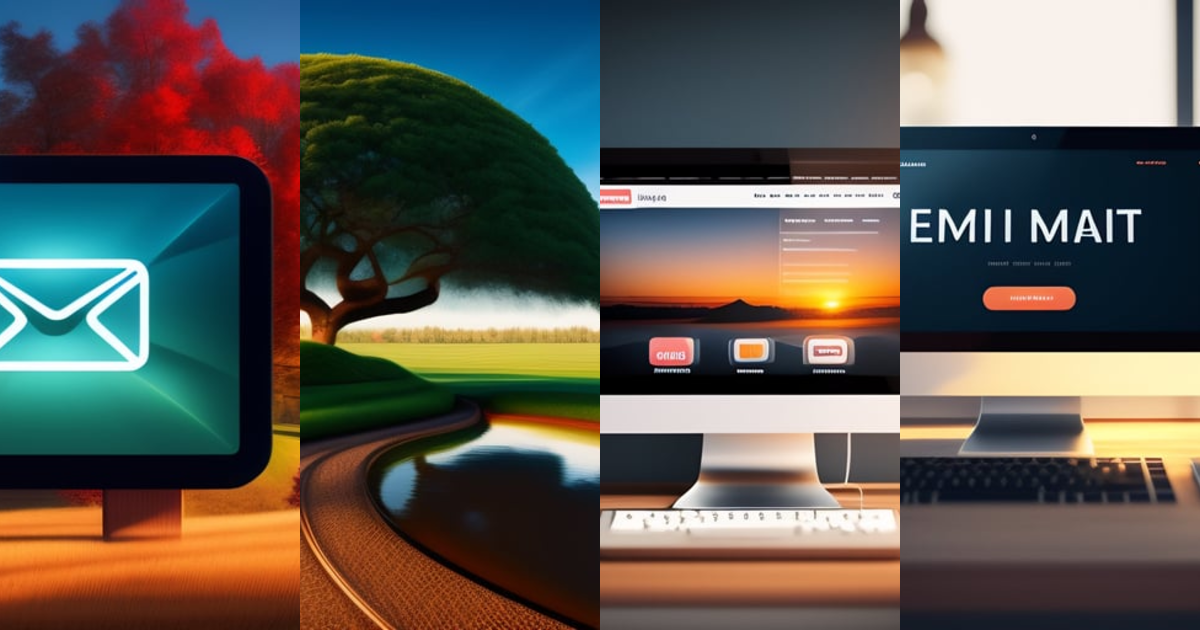 Lexica - Enter your email on a website