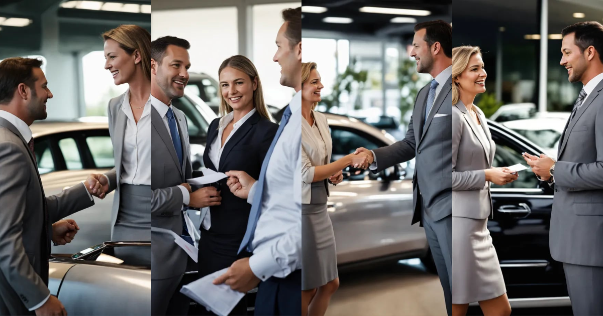 Lexica - Realistic candid photo of a salesman boss talking ...