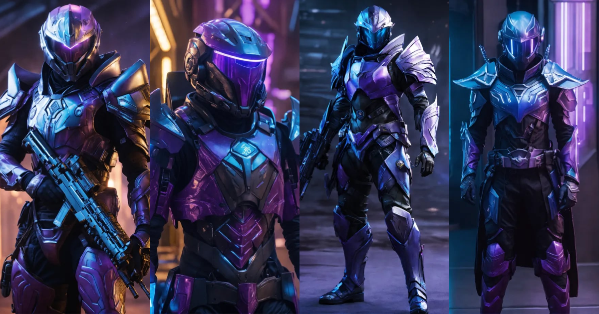 Lexica - Full body of a high elf sci fi soldier wearing heavy sci fi ...