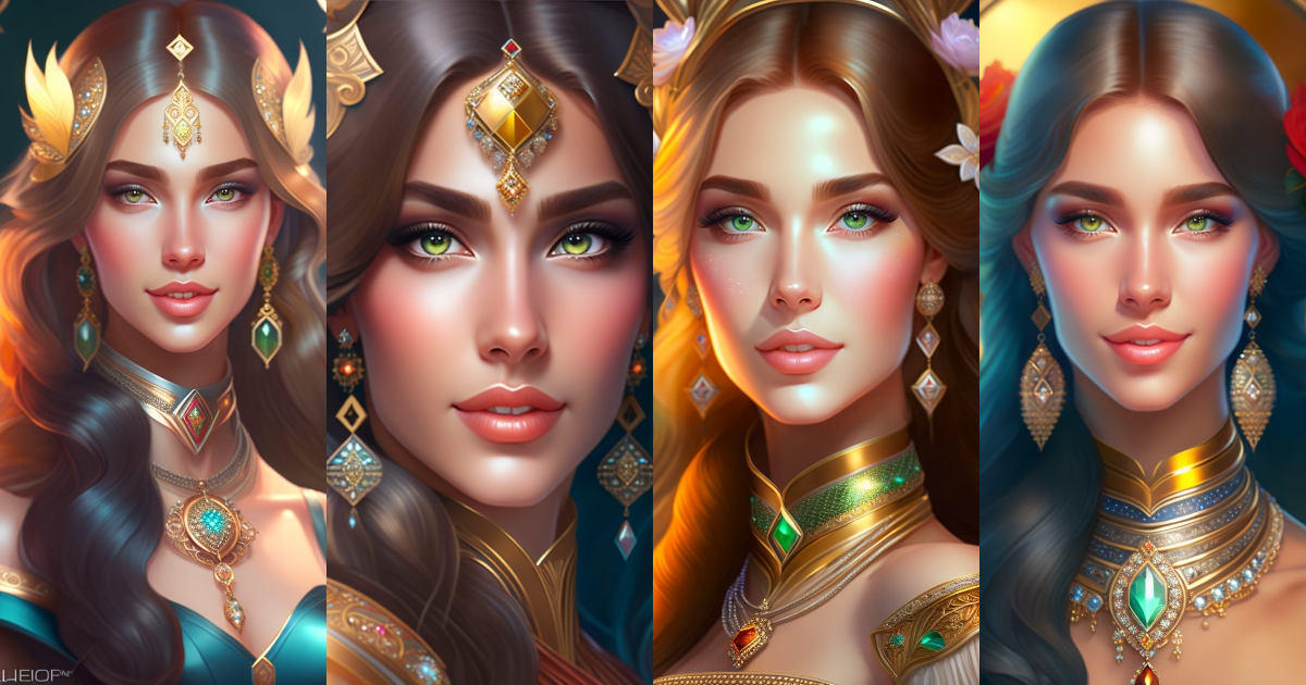 Lexica - Beautiful portrait of a gorgeous Princess, beautiful princess ...