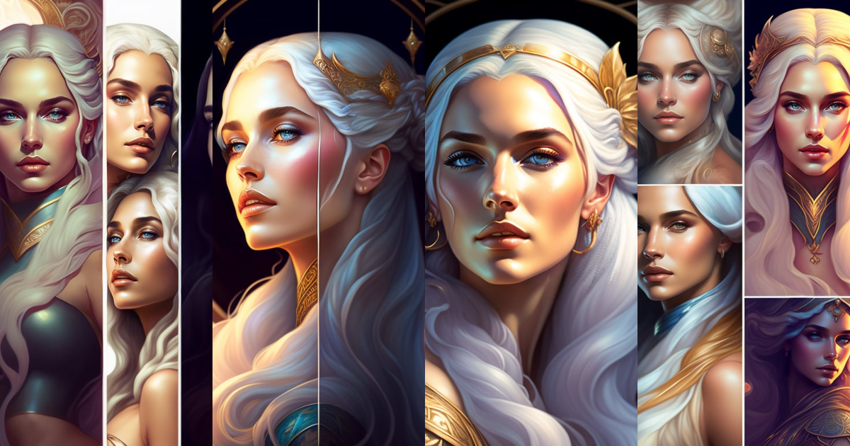 Lexica - Wide portrait of Celebrity Daenerys Targaryen, game of thrones ...