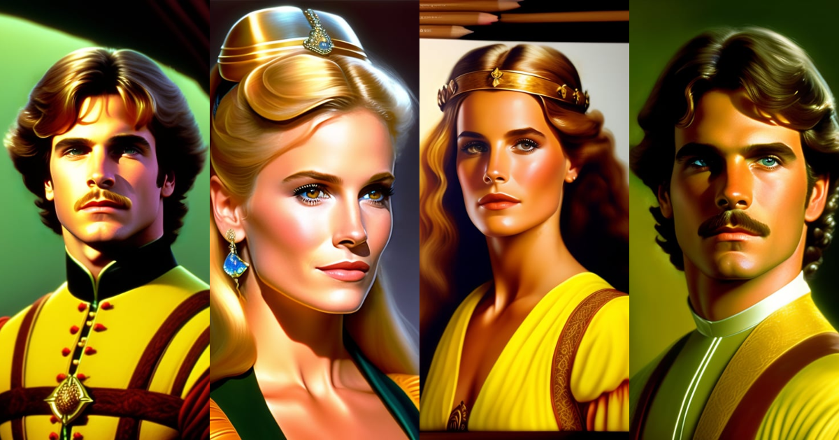Lexica - Drawing of "buttercup" from the movie "The Princess Bride ...