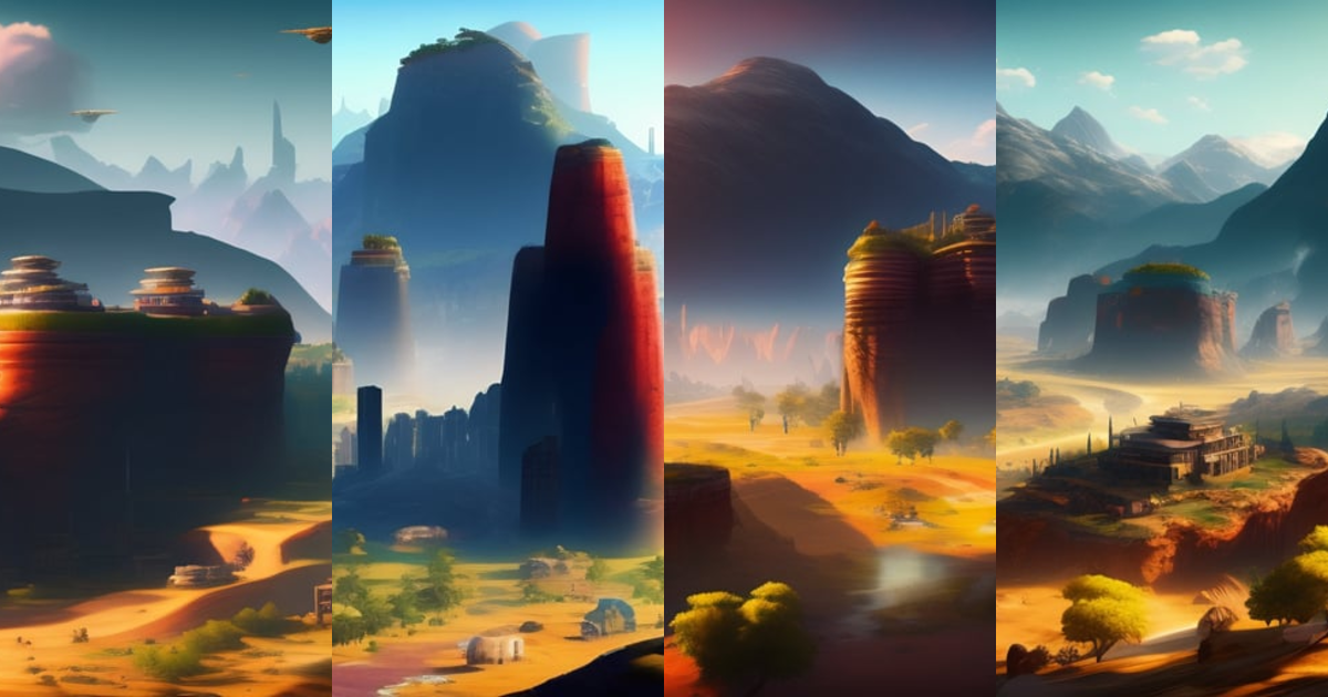 Lexica - Rock based, livable city with people, ancient architecture ...