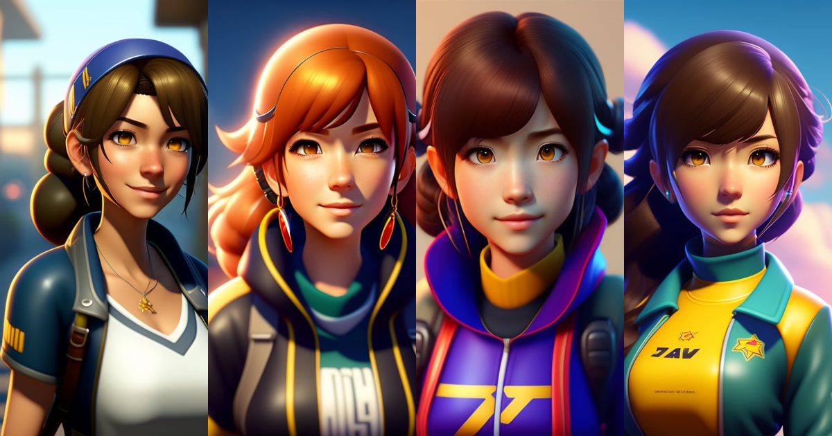 Lexica - 16 years girl, Aunt Cass from tracy overwatch, anime, pixar ...