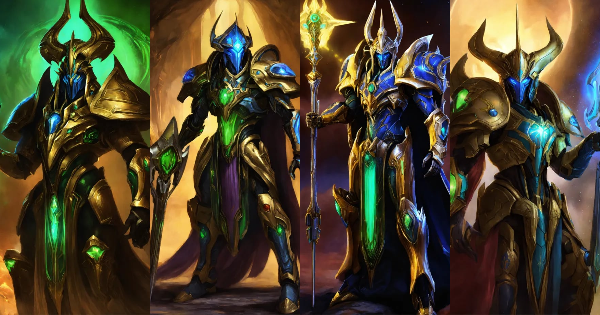 Lexica - Protoss dark templar Xerana, starcraft protoss art zeratul nerazim