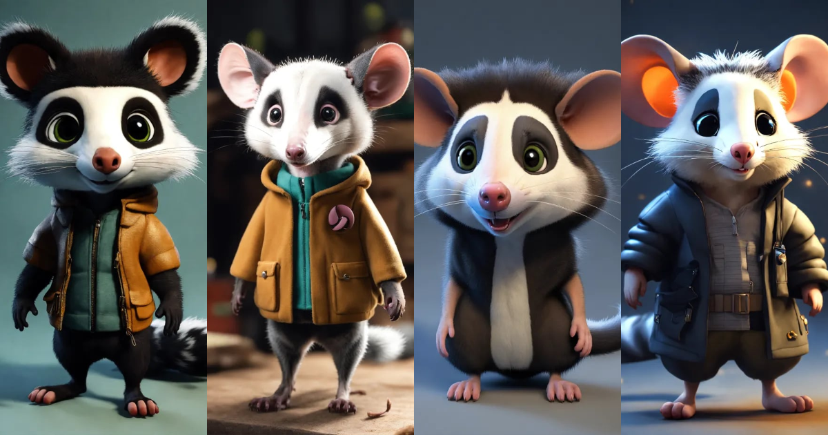 Lexica - Create an accurate 3D representation of the character Lupi the ...