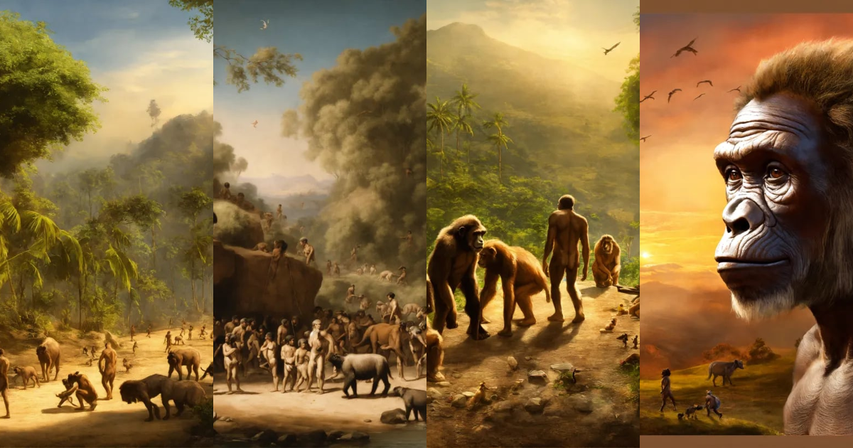 Lexica - Darvin theory of human evolution