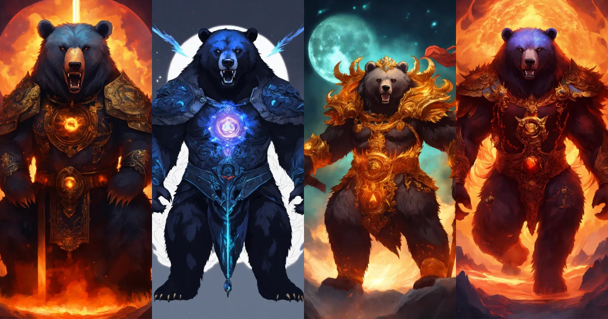 Lexica - A celestial Bear God of Vengeance, Death, and Strength ...