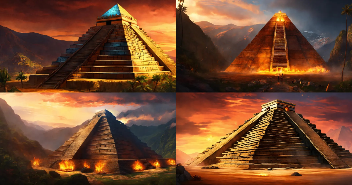 Lexica - Inca pyramid, digital painting, artstation, cg art, elegant ...