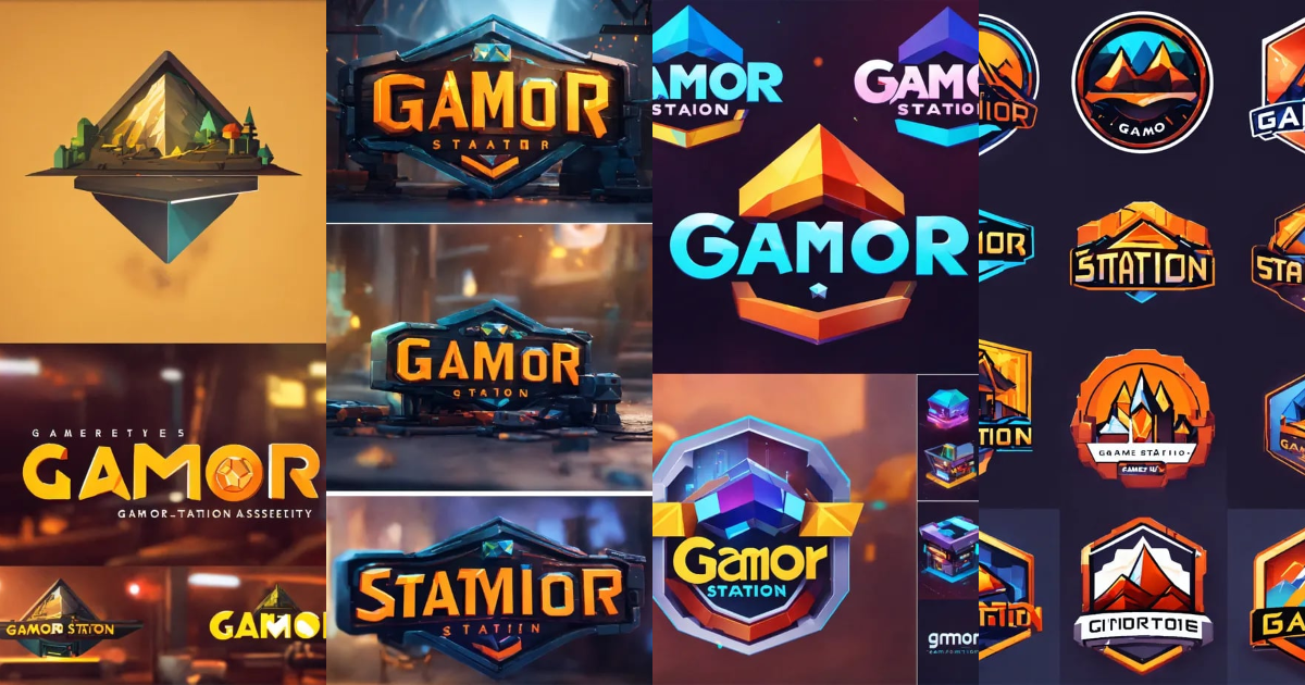 Lexica - Generate a unique and visually captivating logo for 'Gamor ...