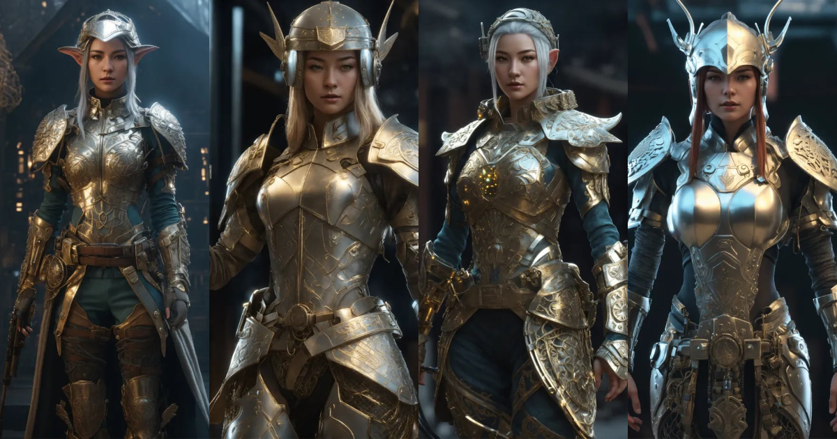 Lexica - Complex 3d render ultra detailed of a edo period full body ...