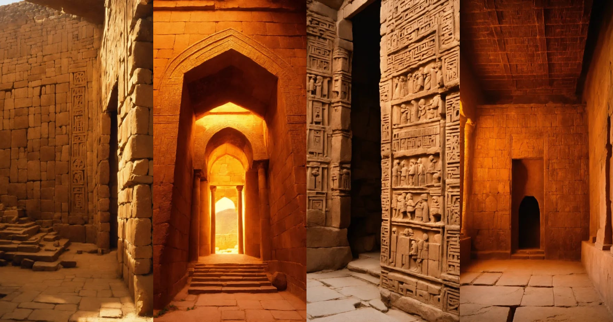Lexica - The wall of the sacred Eanna Temple, the holy sanctuary. Look ...