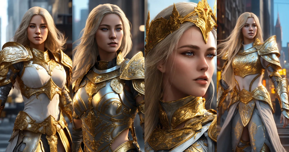 Lexica - A beautiful, shapely white female goddess princess with long ...