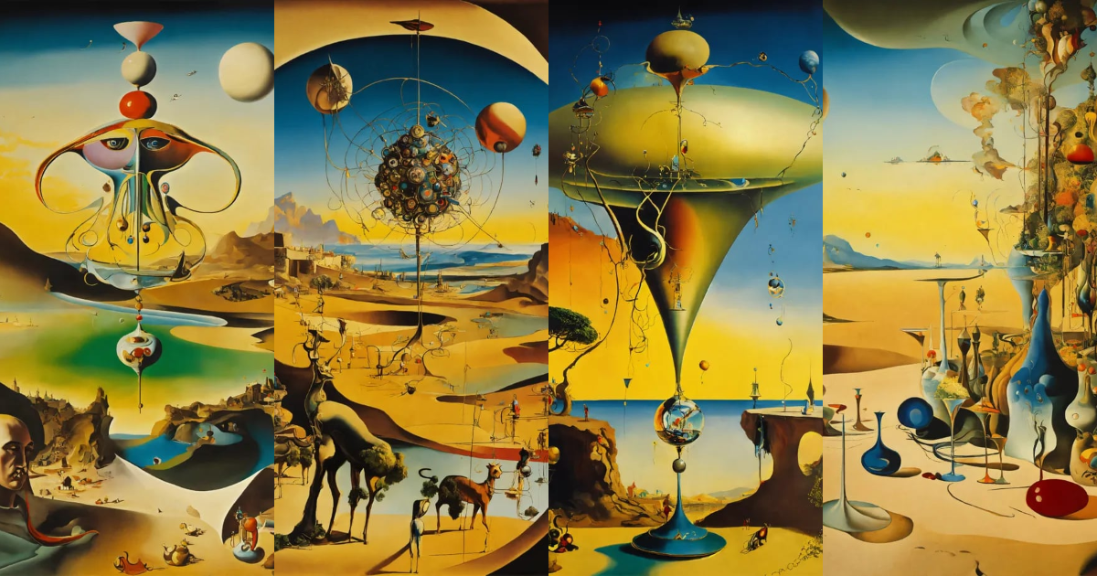 Lexica - The most trippy abstract by Salvador Dalí