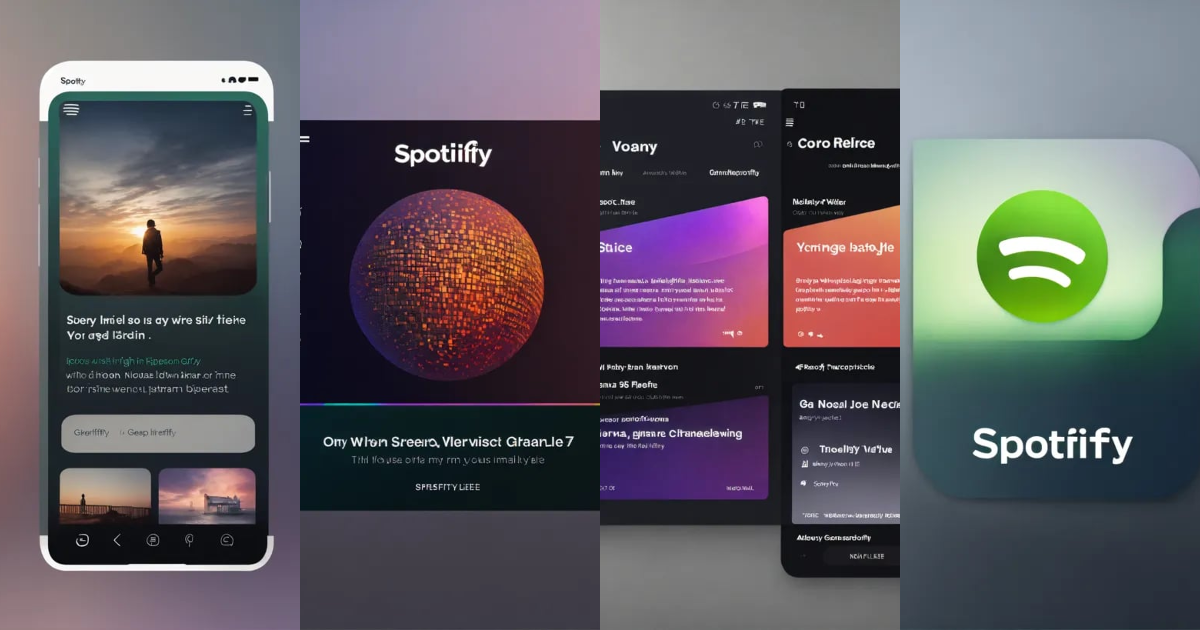 Lexica - Spotify brand playlist success with light gray gradient background