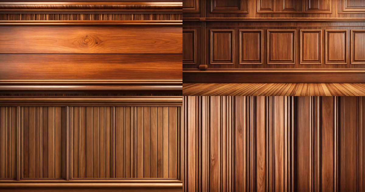 Lexica - Luxury wood paneling background or texture. highly crafted ...