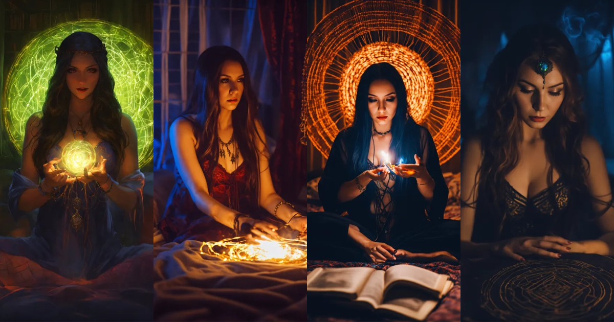 Lexica - Evil mind control sorceress, hypnotizing me in my bedroom at ...