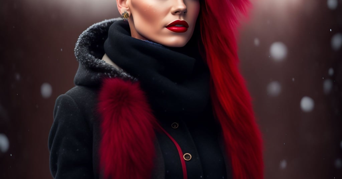 Lexica - Highly detailed photo realistic,Postpunk girl, Mohawk haircut ...