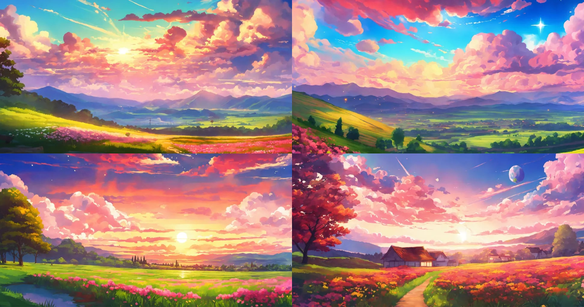 Lexica - Create an AI art of a beautiful landscape inspired by the ...