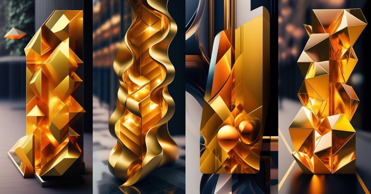 Lexica - Abstract Geometric Background Photos]