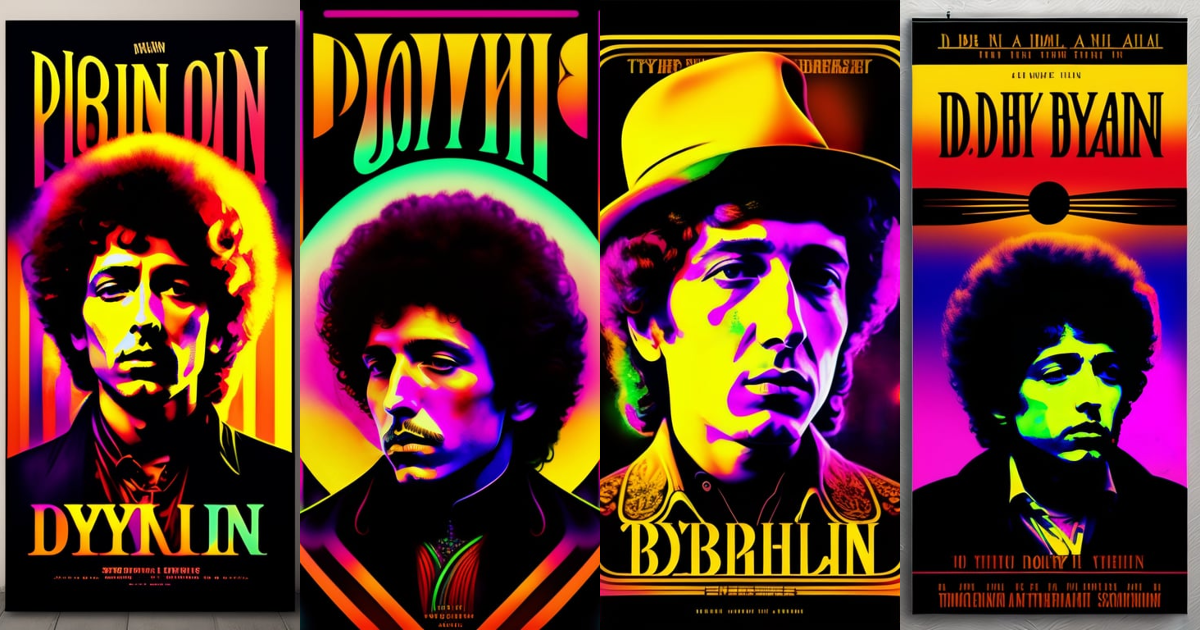 Lexica - Psychedelic Design, Band Poster, Bob Dylan, Typographie ...
