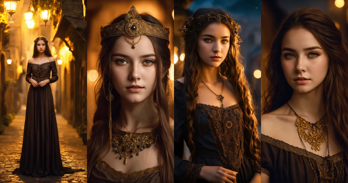 Lexica - Portrait, goddess of beauty, childish, highly attractive 14 ...
