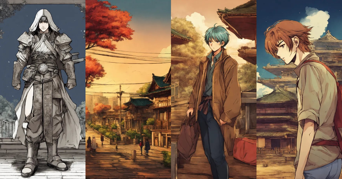 Lexica - Old manga style