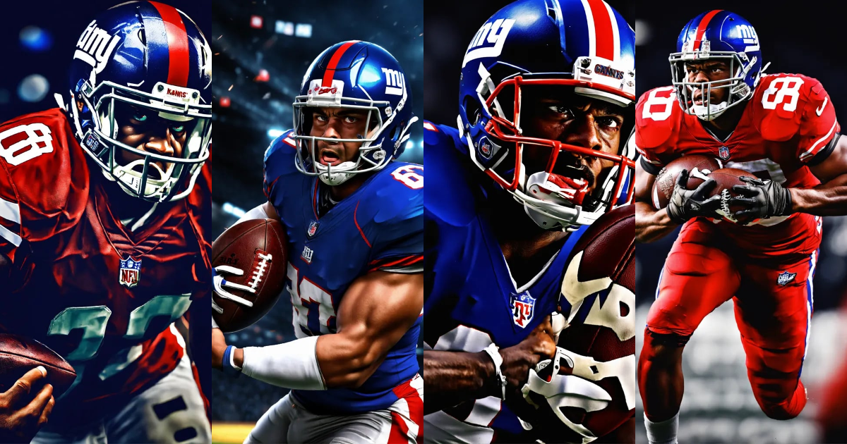 Lexica - High end aggressive nfl football player, photography, dramatic ...