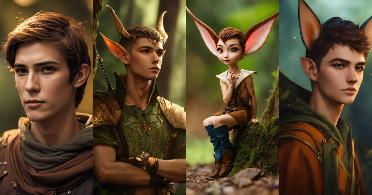 Lexica - Male pixie with long pointy ears