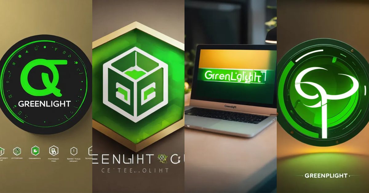 Lexica - Generate a logo for Greenlight-IT, a IT company that ...