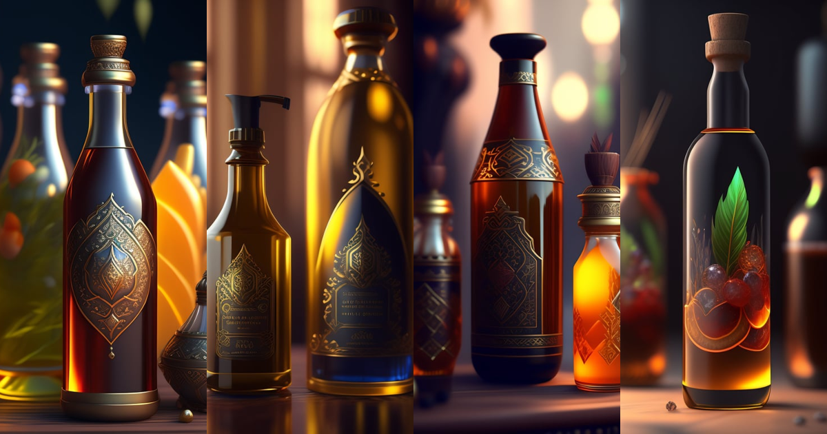 Lexica - Concept art; video game potions; intricate elegant bottles ...