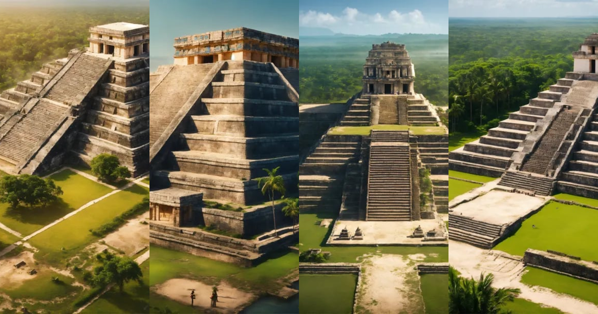 Lexica - A Mayan civilization with irrigation systems and architectural ...