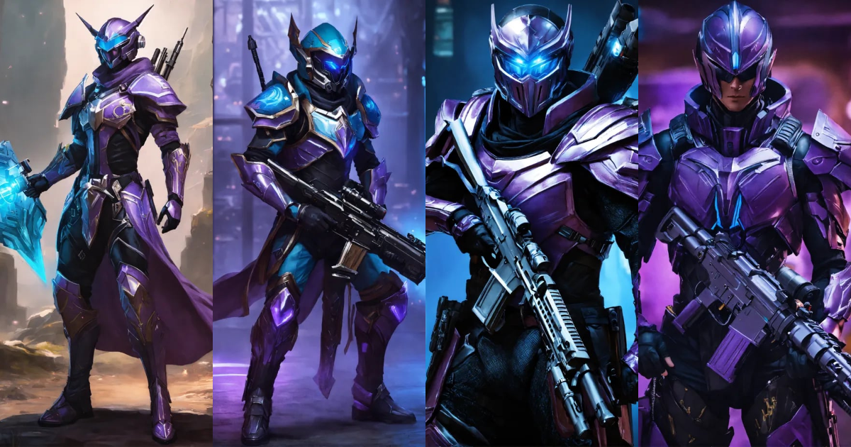 Lexica - High elf sci fi soldier wearing heavy sci fi elven armor ...