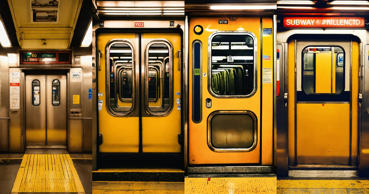 Lexica - NYC subway doors