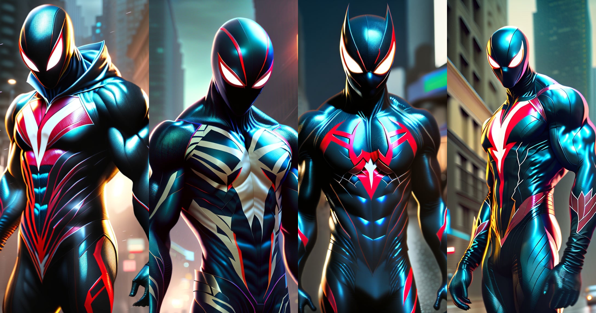 Lexica - "Venom possuindo Miles Morales", Venom taking over Miles ...