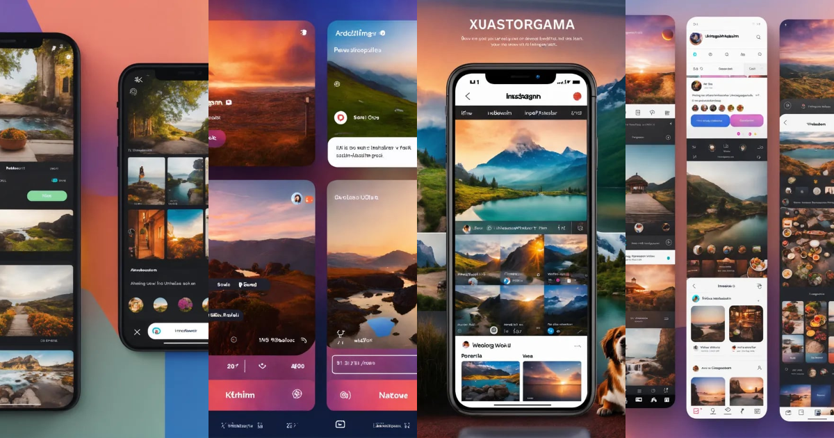 Lexica - Instagram ux/ui